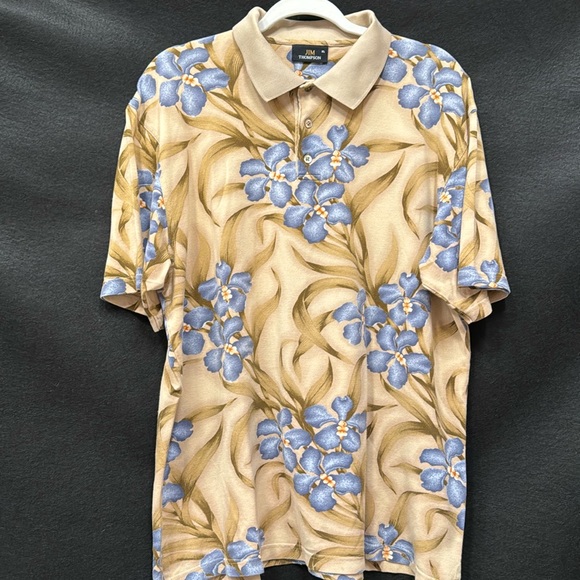 Jim Thompson | Shirts | Jim Thompson Mens Extra Large Xl Polo Shirt ...